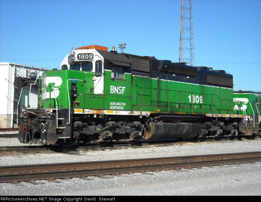 BNSF SD38P 1809